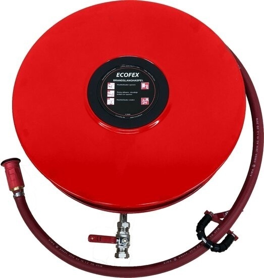 Brandslanghaspel 30 meter - Allesveilig.nl