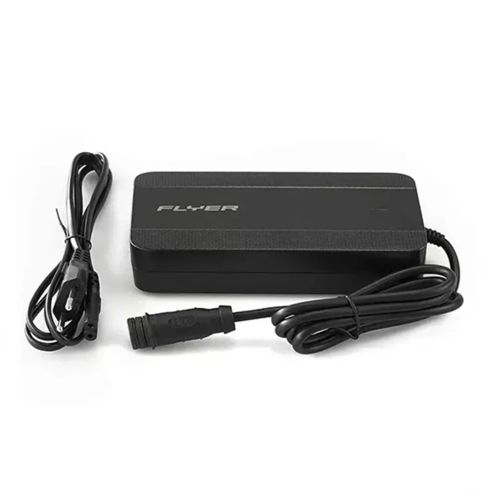 FLYER Oplader Smart Integrated Battery (SIB) 2.0, 4A - Eltener Fahrradprofi