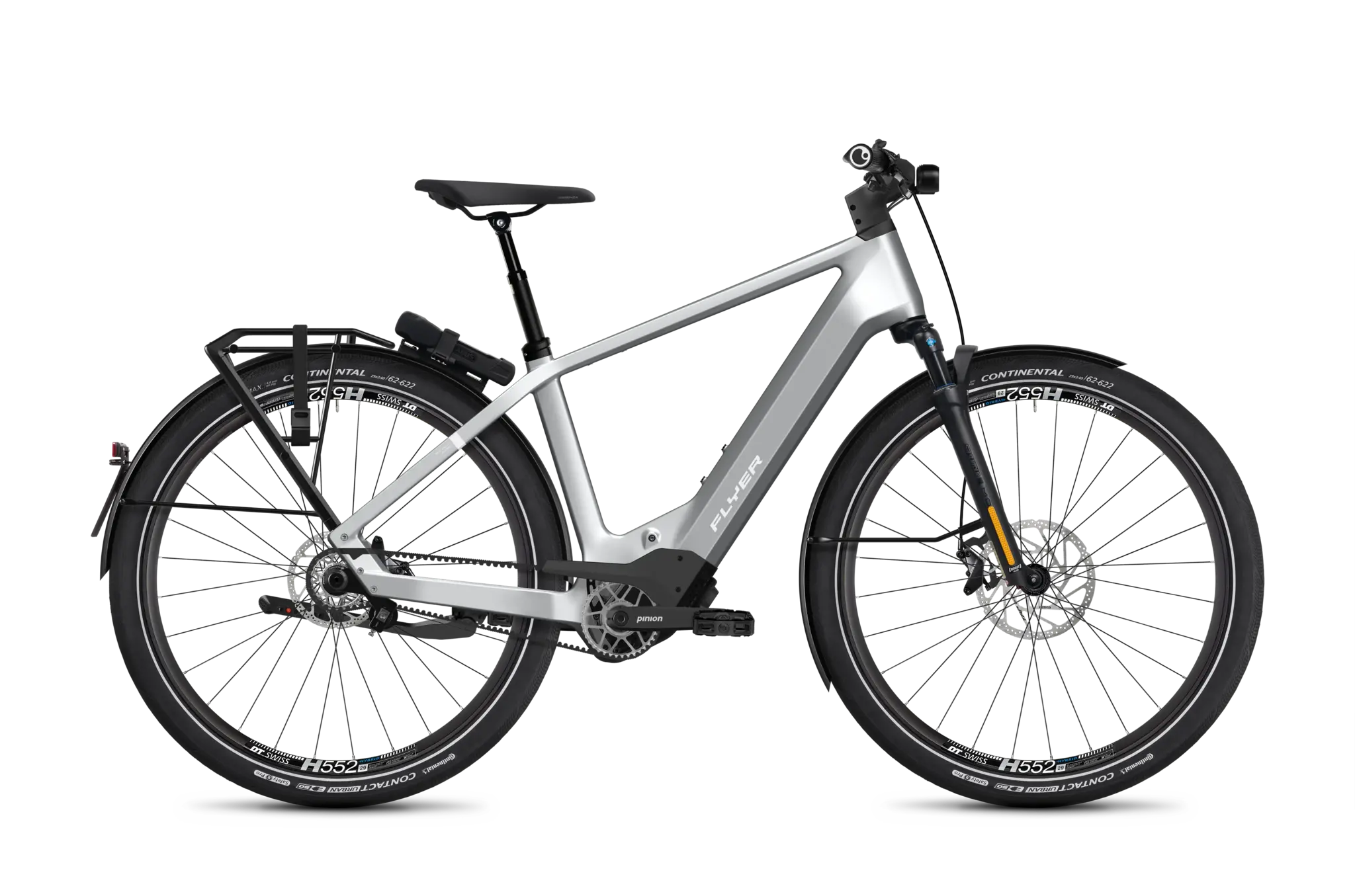 Flyer Upstreet TR:CF 7.63 HS | Pinion 12 Speed | 700 Wh | Riem ...