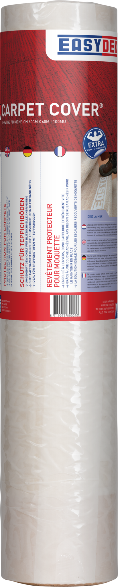 Easydek - Carpet Cover - Natuurplus