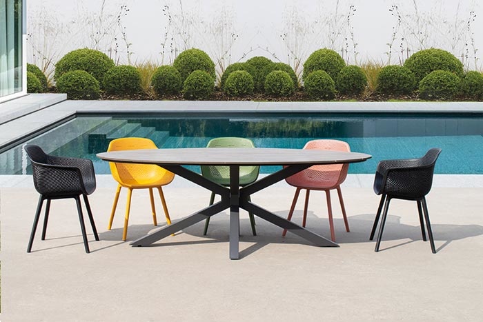 Dining tuintafel 'Roof' 220 cm - Paco World Collections