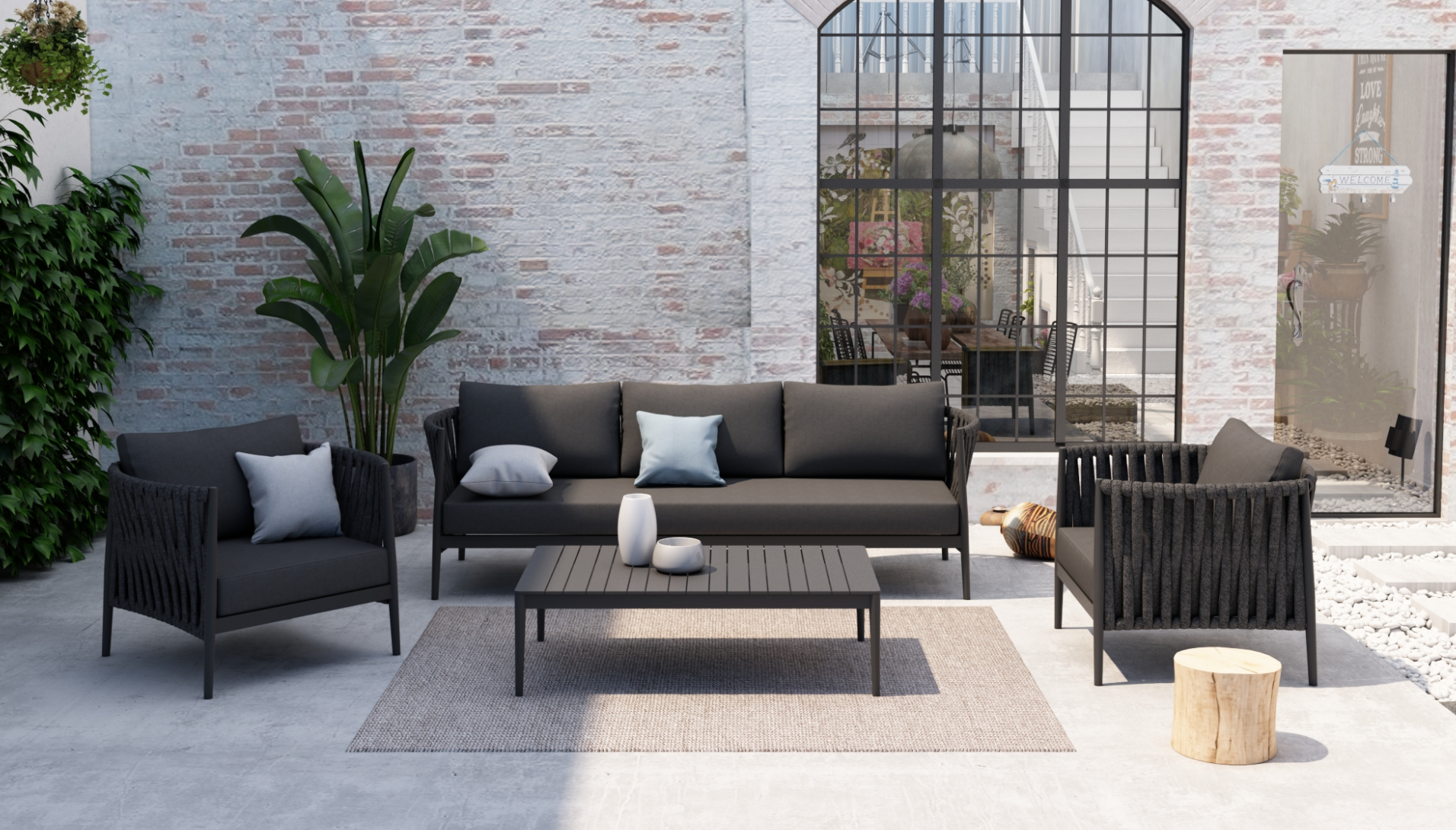 Borgo Loungeset | Paco Meubelen - Paco World Collections