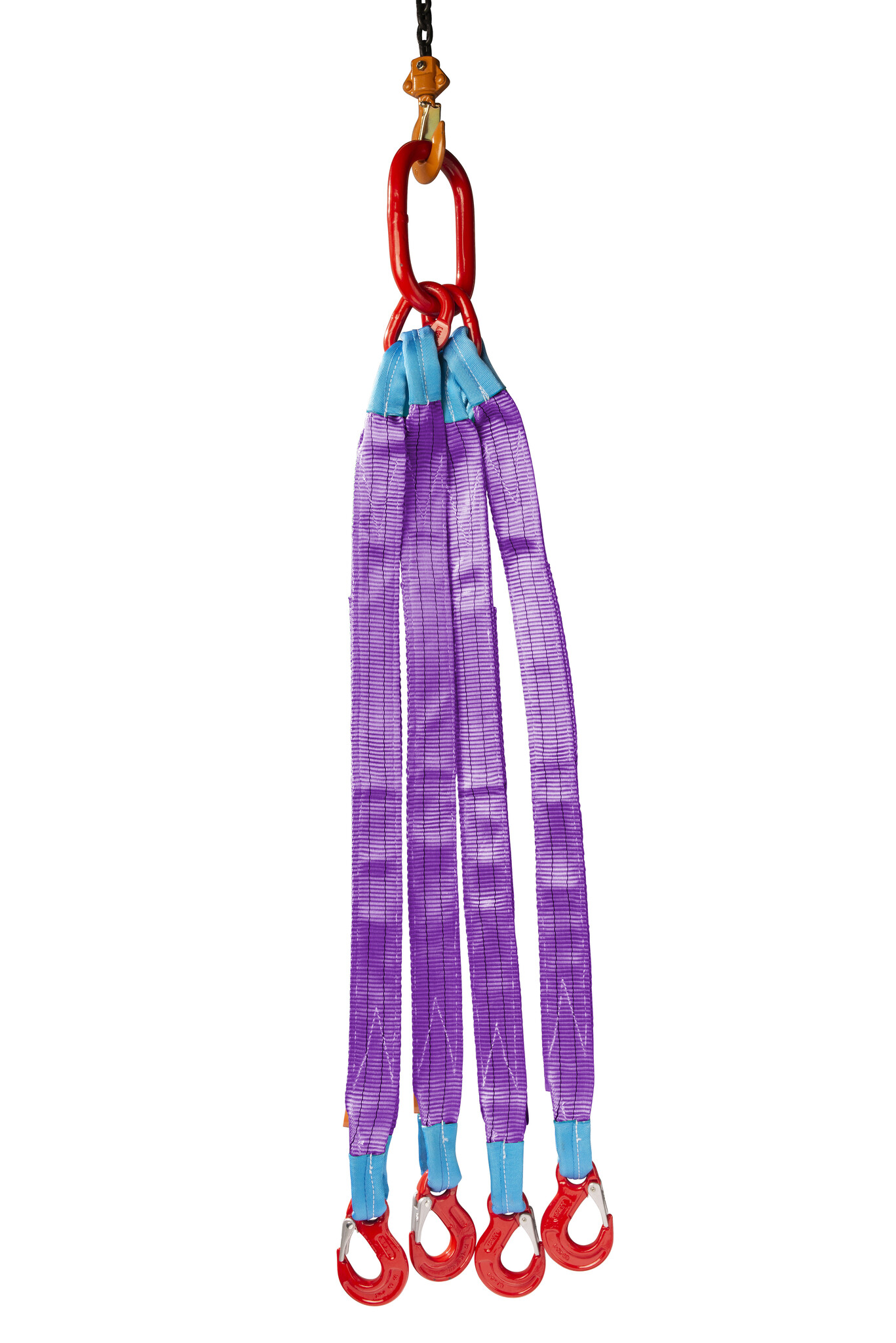 VDH Lifting strap 4-jump with flap hooks, 1.5 tons - Vanderhoeven ...