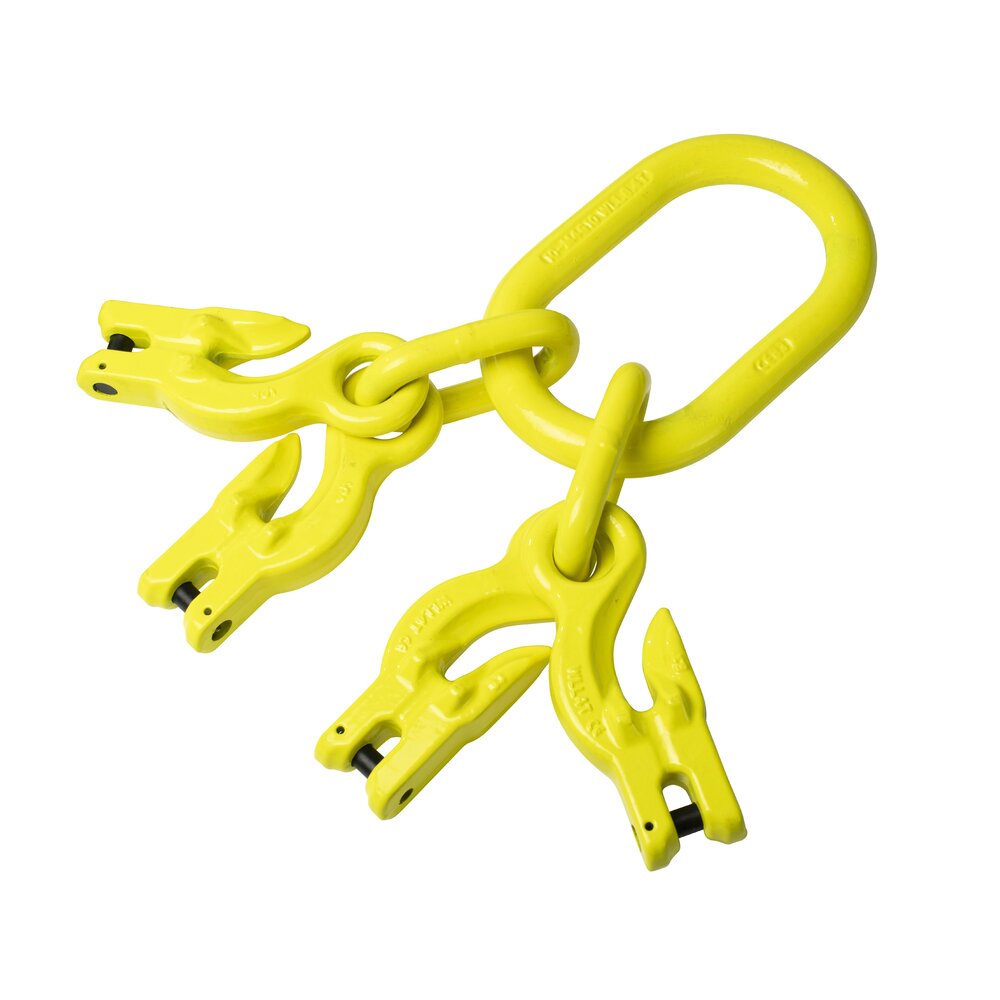 Master Link With Shortening Hooks | 4-legs, Grade 100 - Vanderhoeven ...