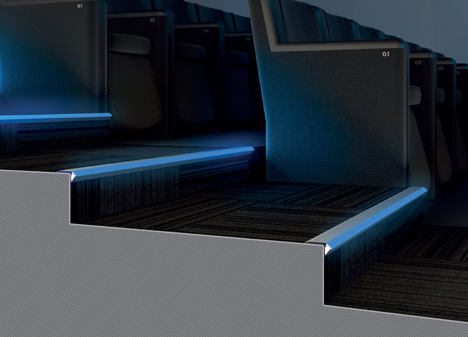 STEP12 Profilé à leds pour marches d'escalier