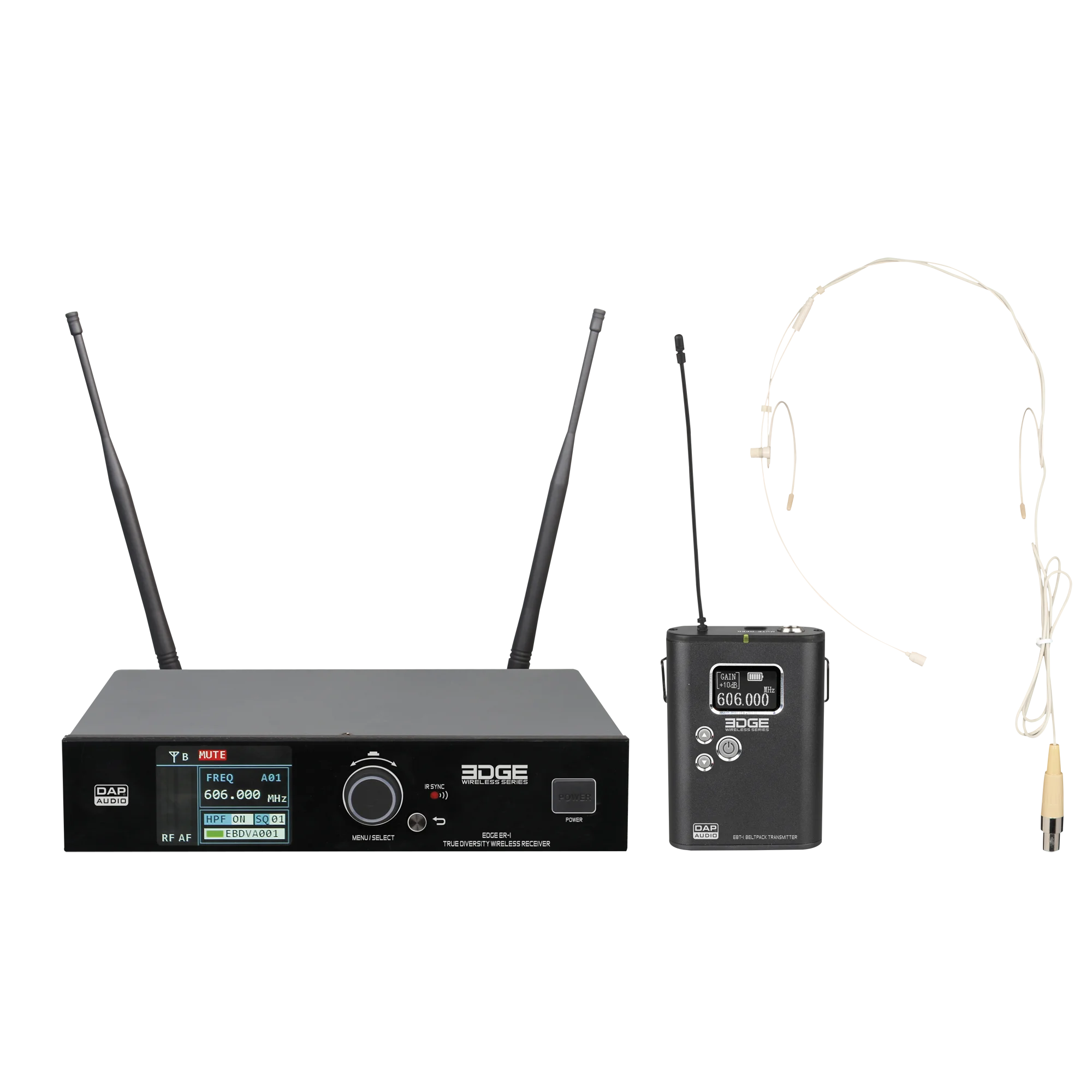 DAP DAP | D1476B | EDGE EBS-1 | Draadloze Beltpack Set | 610-670 mHz - Megalight sa/nv