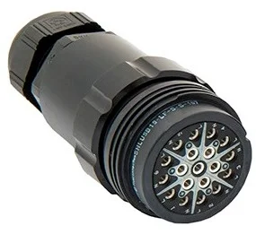 Ten47 | Socapex 19 pin connector without ring | female | d=15-23mm ...