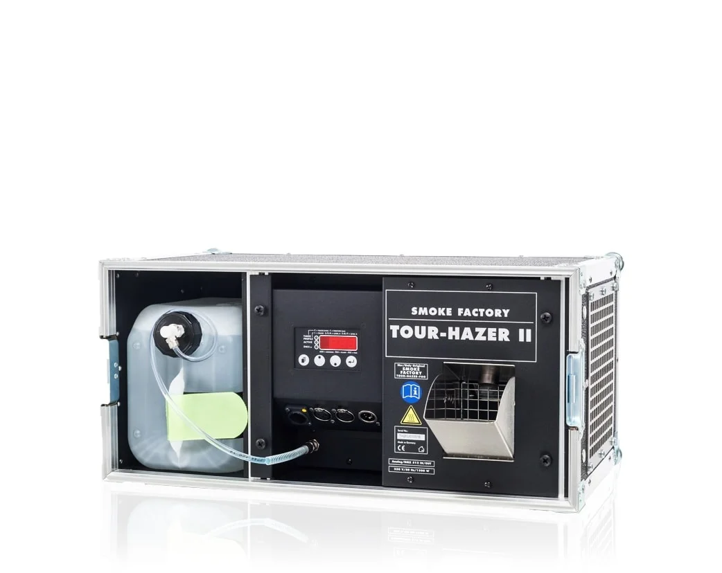 Smoke Factory | 0165 | Tour Hazer 2 ''S'' PHENOL 230V/1500W | Flight case standard, marron, look ...