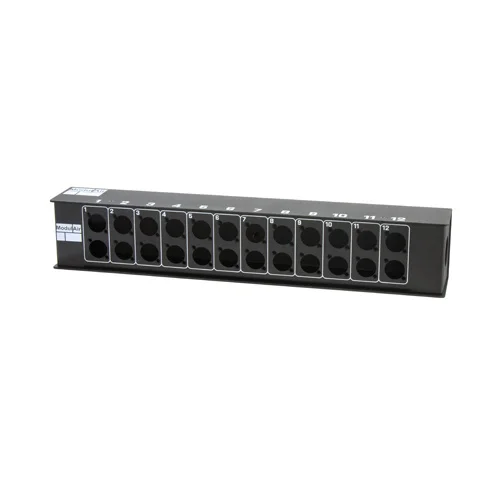 ModulAir | Stage block | 24x A-size connector holes | TEN47-37 IN/THRU ...