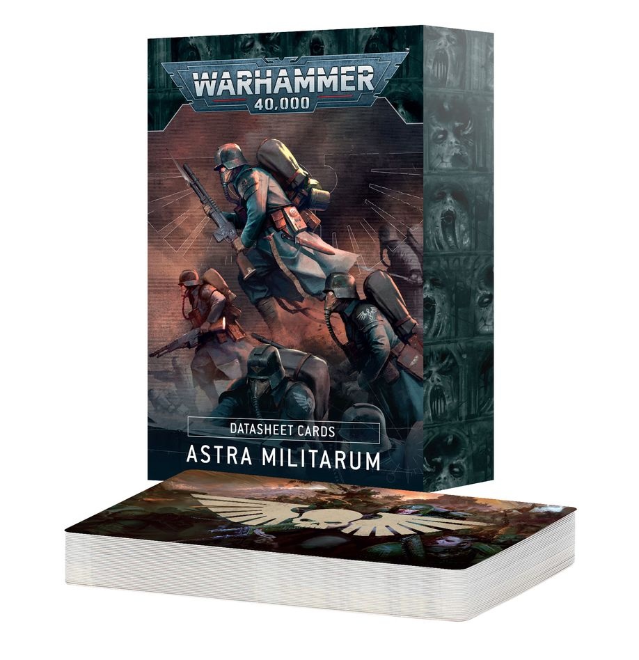 (Preorder ships 22/02) Astra Militarum: Datasheet Cards - MagicVortex