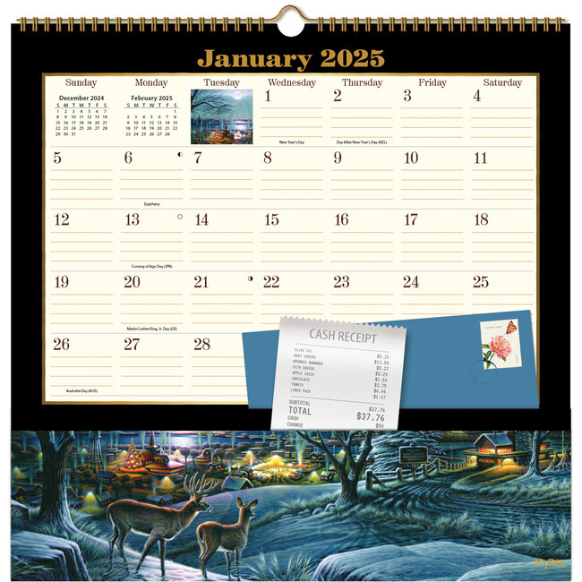 Comprar Terry Redlin Calendario de bolsillo Nook 2025? Simplemente en ...