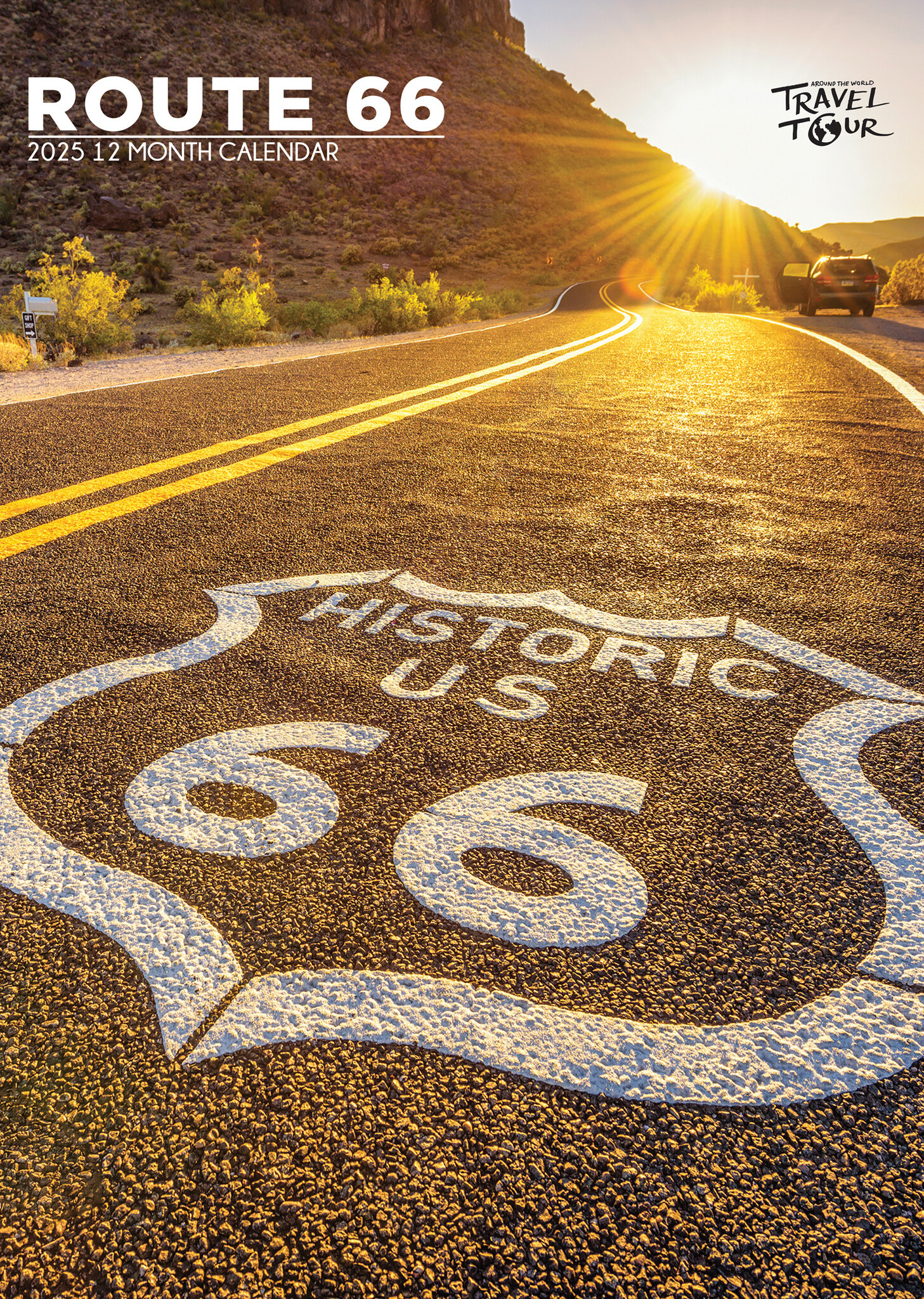 Route 66 A3 Calendrier 2025 ? Commande facilement et rapidement en ...