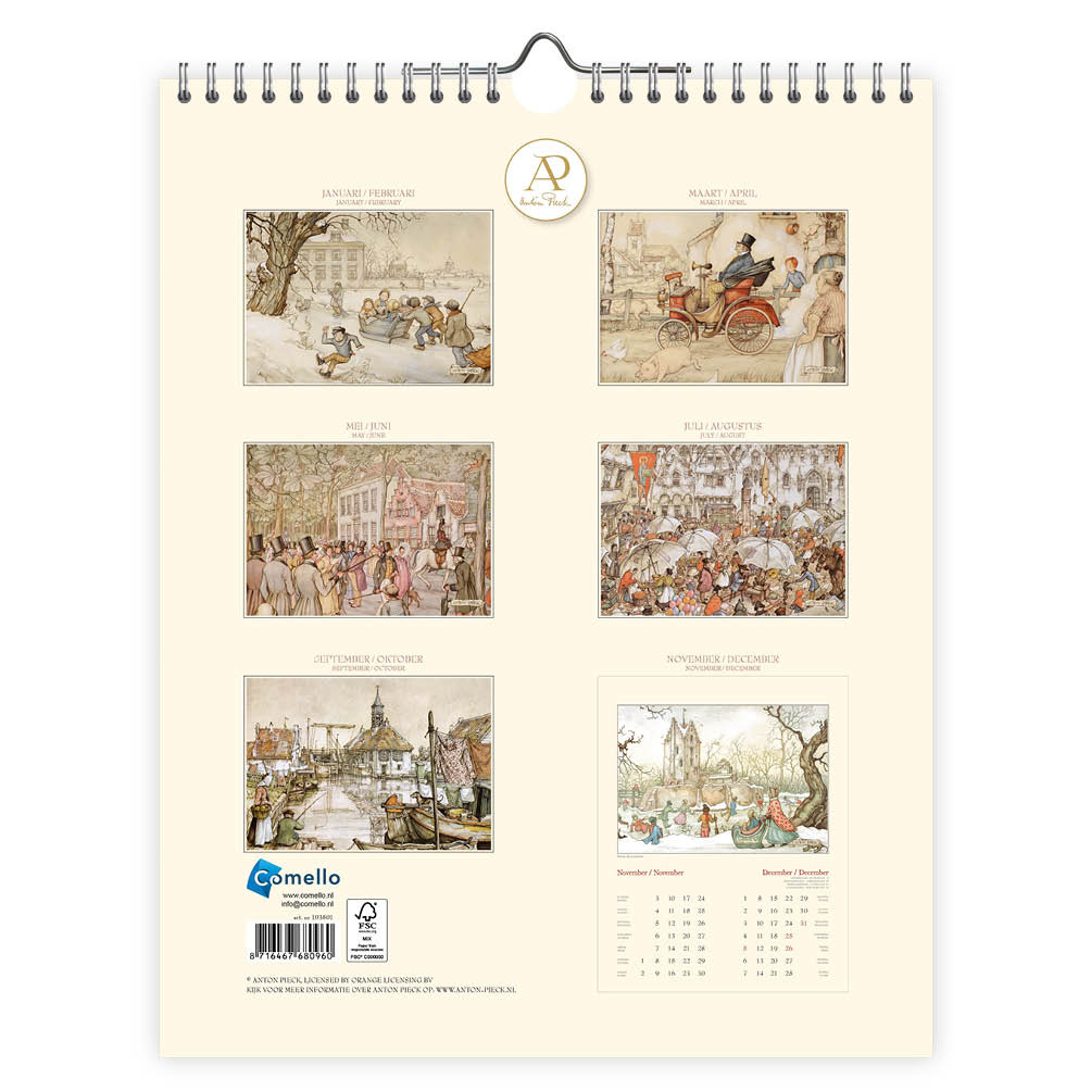 Comprar Calendario Anton Pieck 2025 | Pídelo fácilmente online ...