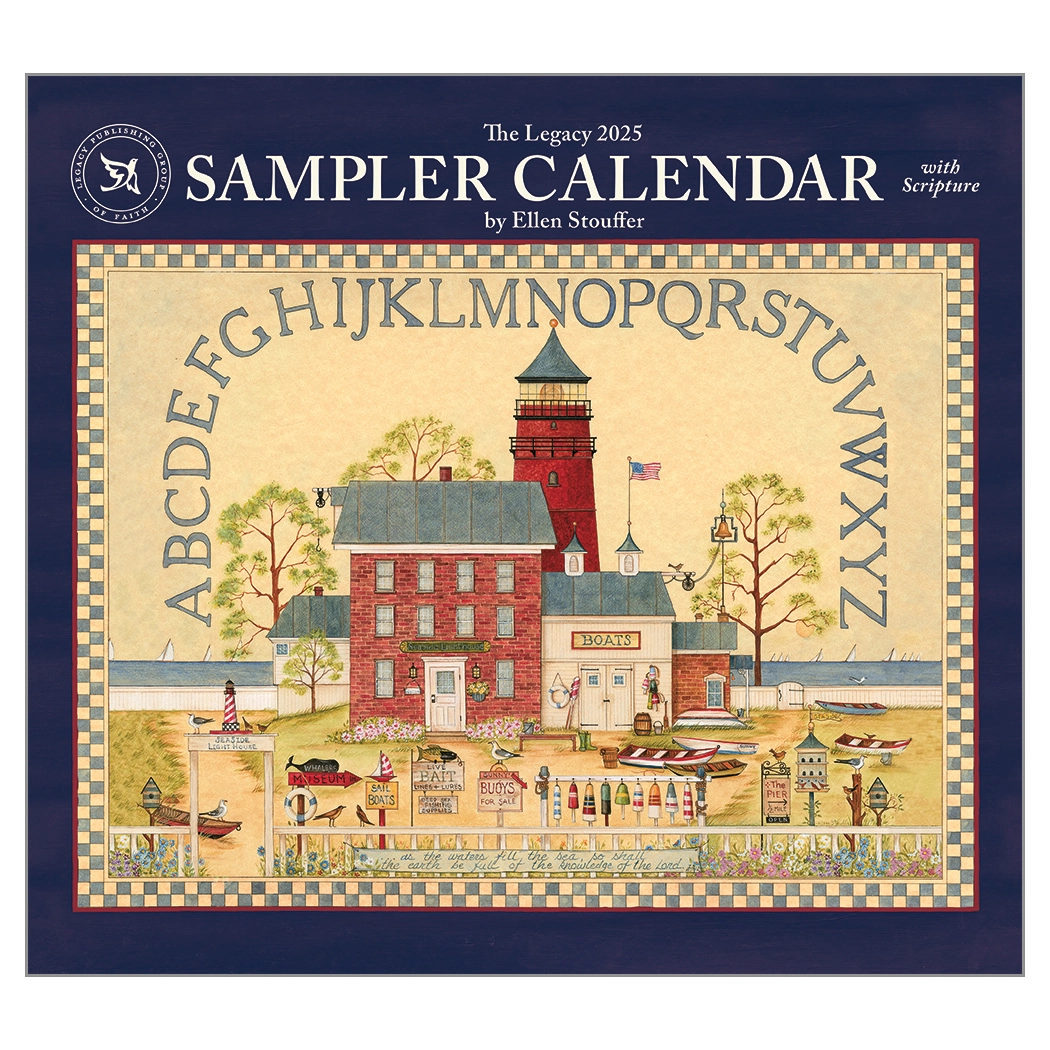 Sampler-Kalender 2025 kaufen Vermächtnis | Kunstwerke von Ellen ...