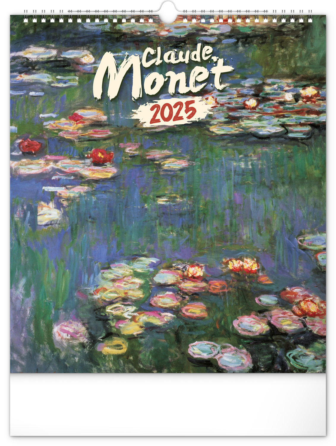 Acheter le Calendrier Claude Monet 2025 ? Commande facilement en ligne ...