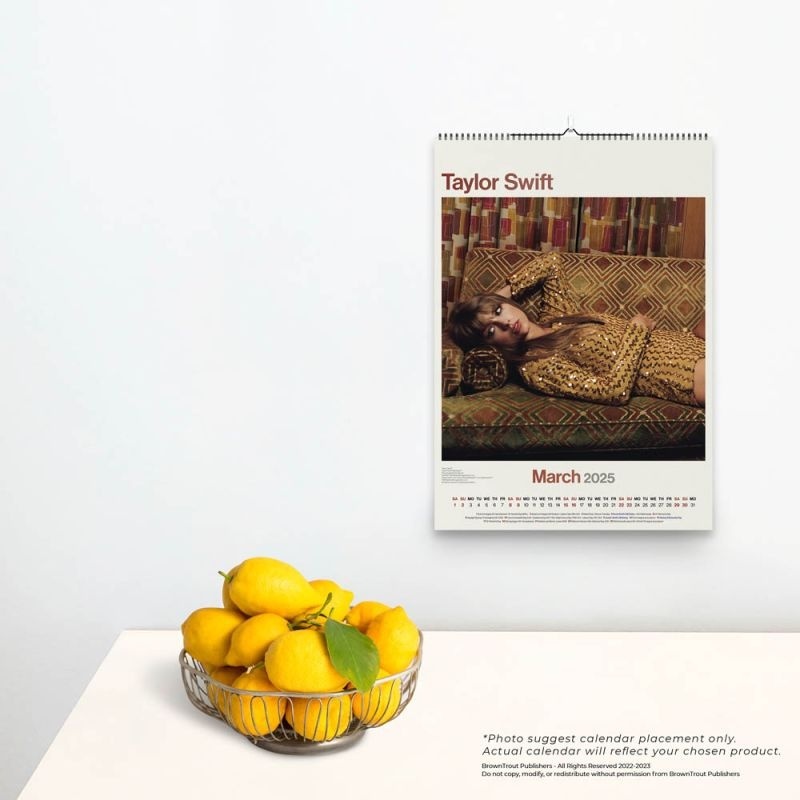 Buying Taylor Swift Calendar 2025 | Order easily online - Shopcalendars.com