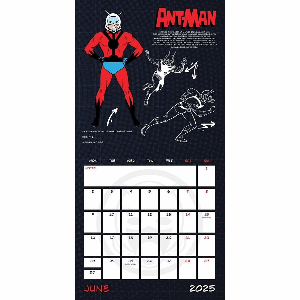 Acheter Calendrier Marvel Comics 2025 | Commander facilement en ligne ...