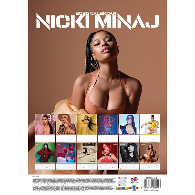 Calendrier Nicki Minaj 2025 ? Commande facilement et rapidement en ... Calendrier Nicki Minaj 2025 ? Commande facilement et rapidement en ...