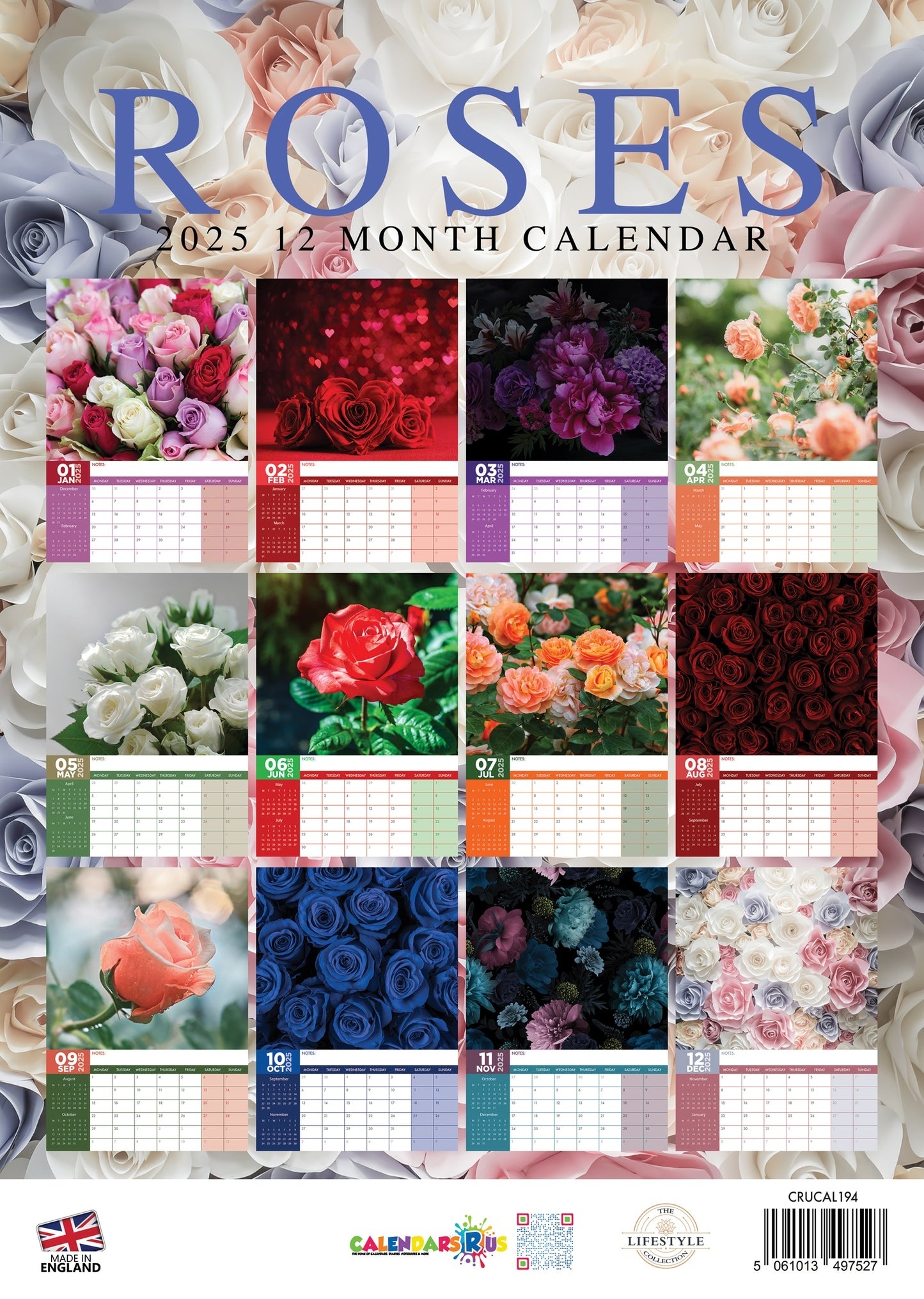 Calendrier Roses 2025 ? Commande facilement et rapidement en ligne ...
