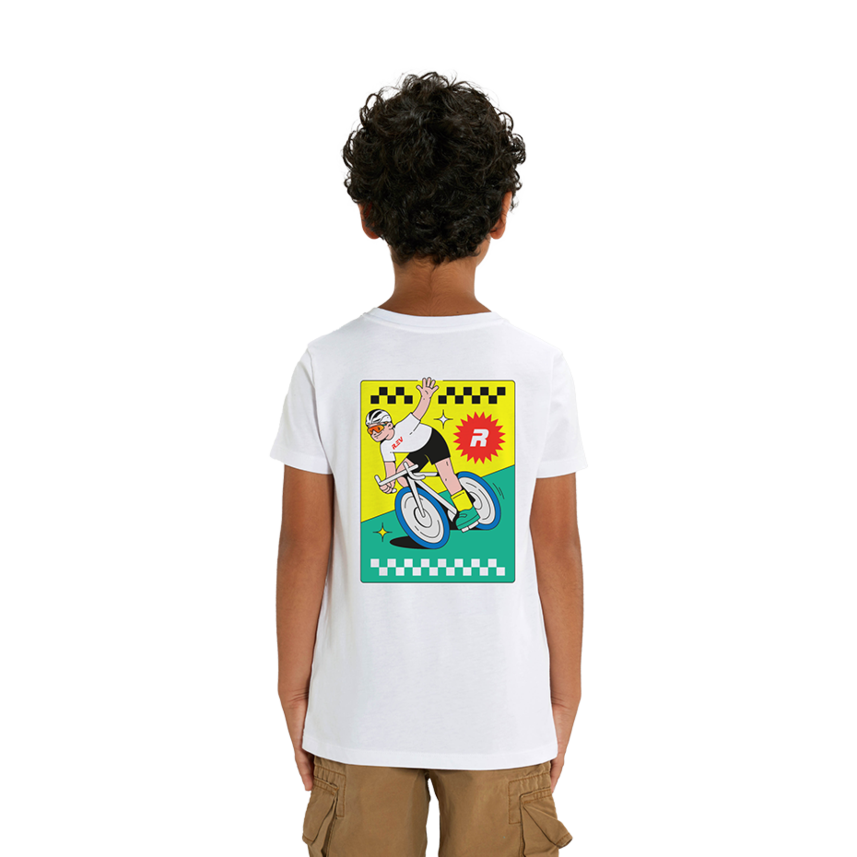 CARTOON KIDS T-SHIRT - Remco Evenepoel Merchandise - Remcoev