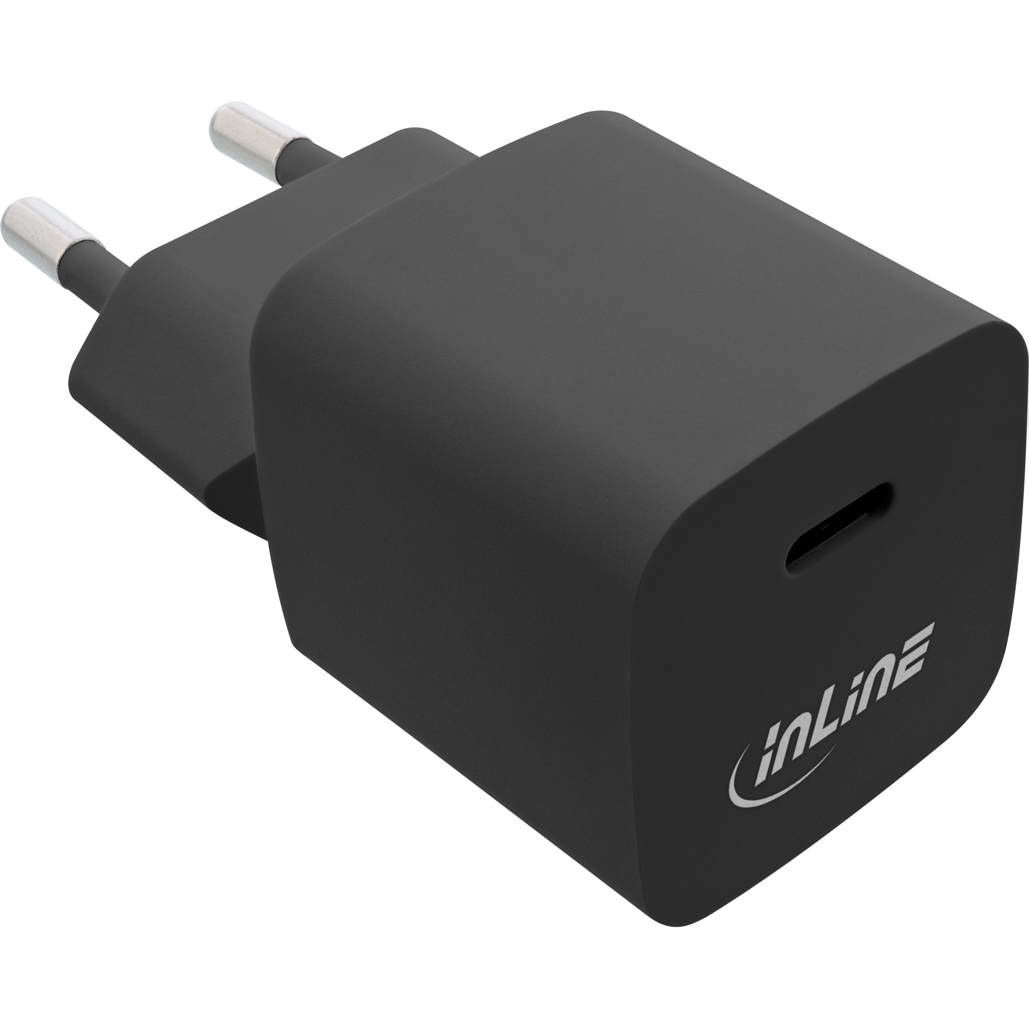 InLine® USB Charger Single USB-C, Power Delivery, PPS, 33W, black ...