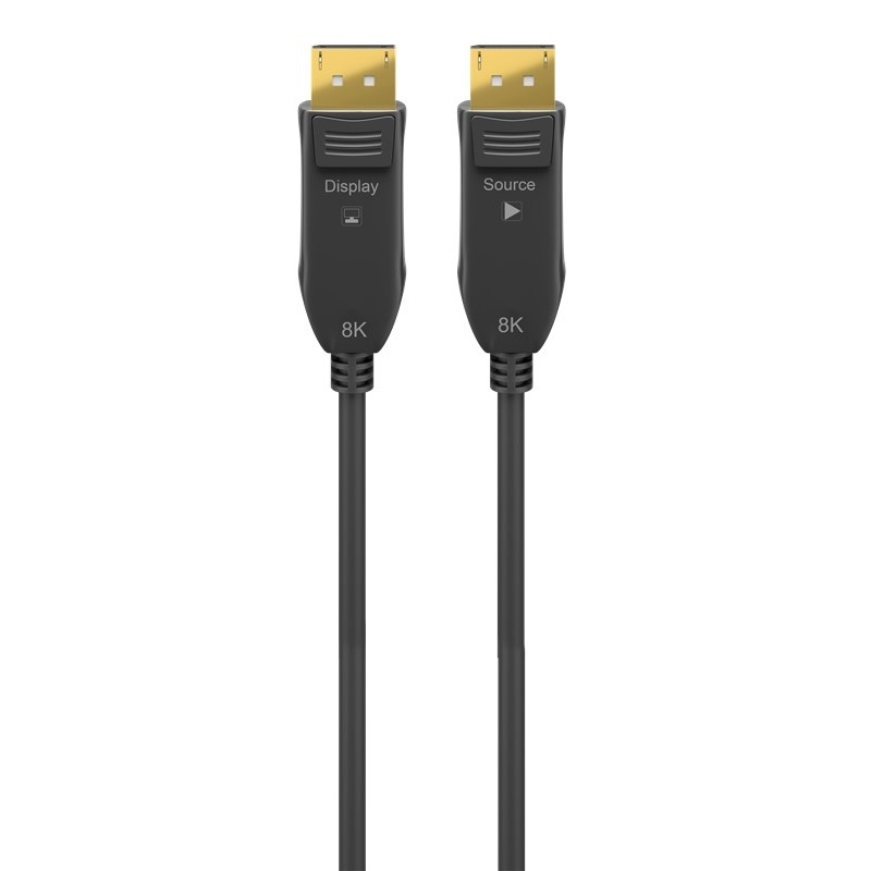 DisplayPort Active Optical Cable (AOC) | DP2.1 (10K 60Hz) | UHBR10 ...