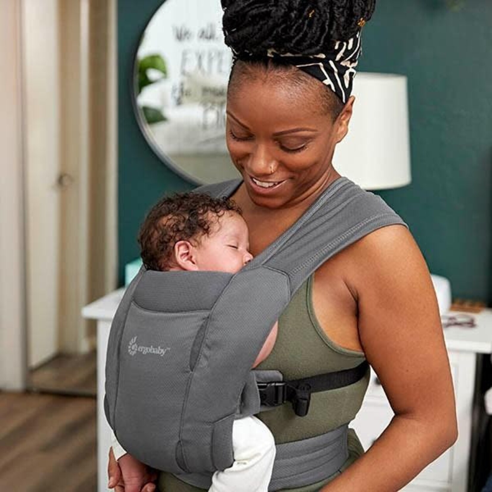 Porte bébé embrace nouveau ne soft air mesh - Petit Pois