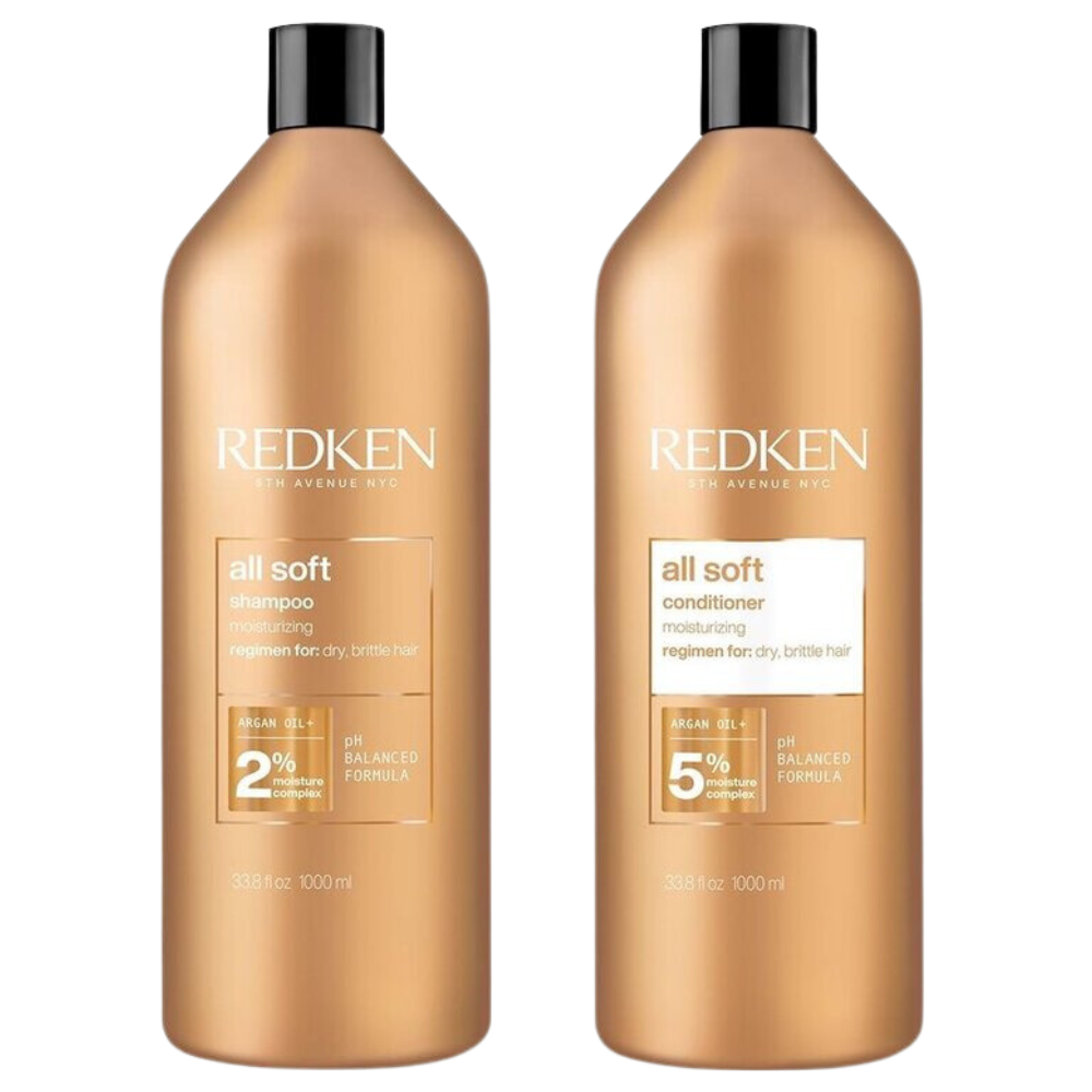 Redken Redken CombiDeal - All Soft - Shampoo 1000 ML & Conditioner 1000 ...