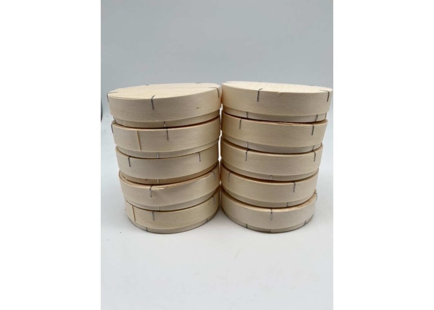 Camembert authentieke houten doosjes | 10 stuks | Hobby Kaas - Hobby Kaas
