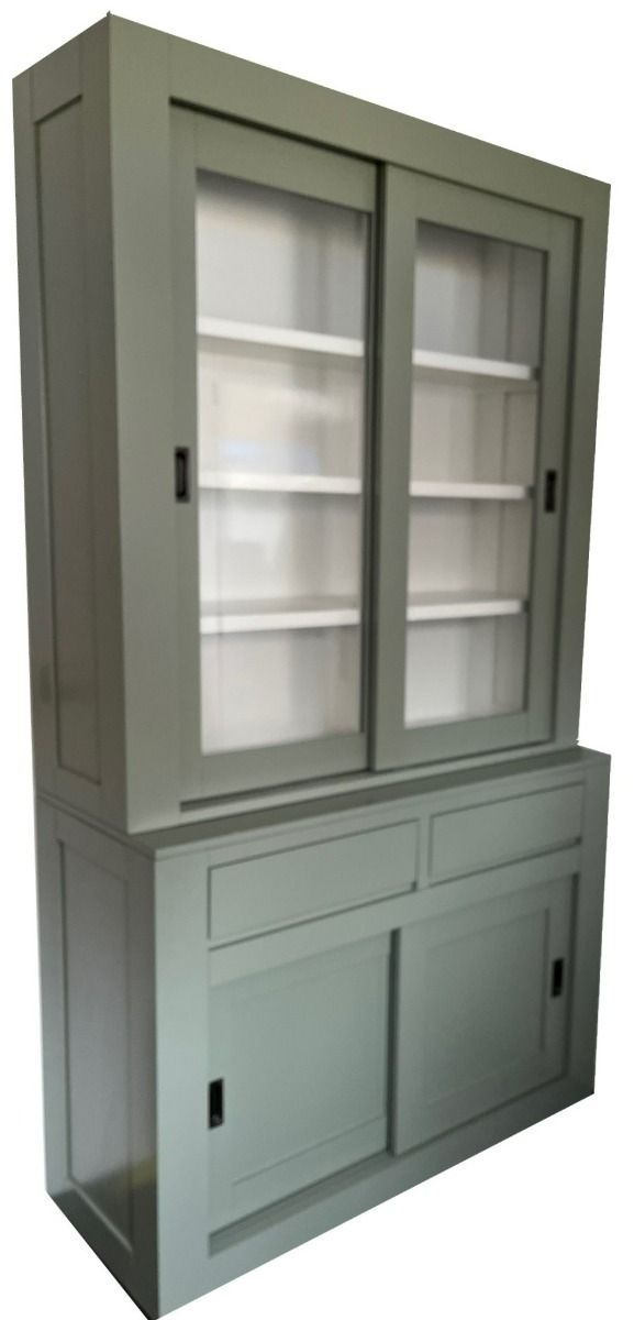 Buffetkast Engels groen design 120cm soft close - Kasten van de Koning