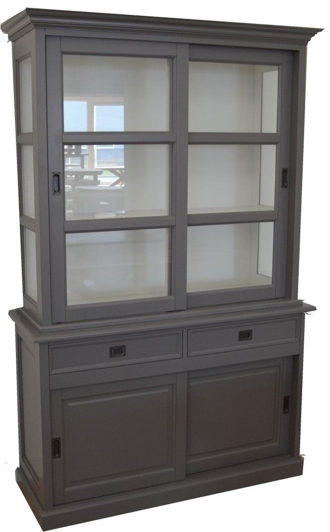 Buffetkast grijs Montfoort 140cm - Kasten van de Koning