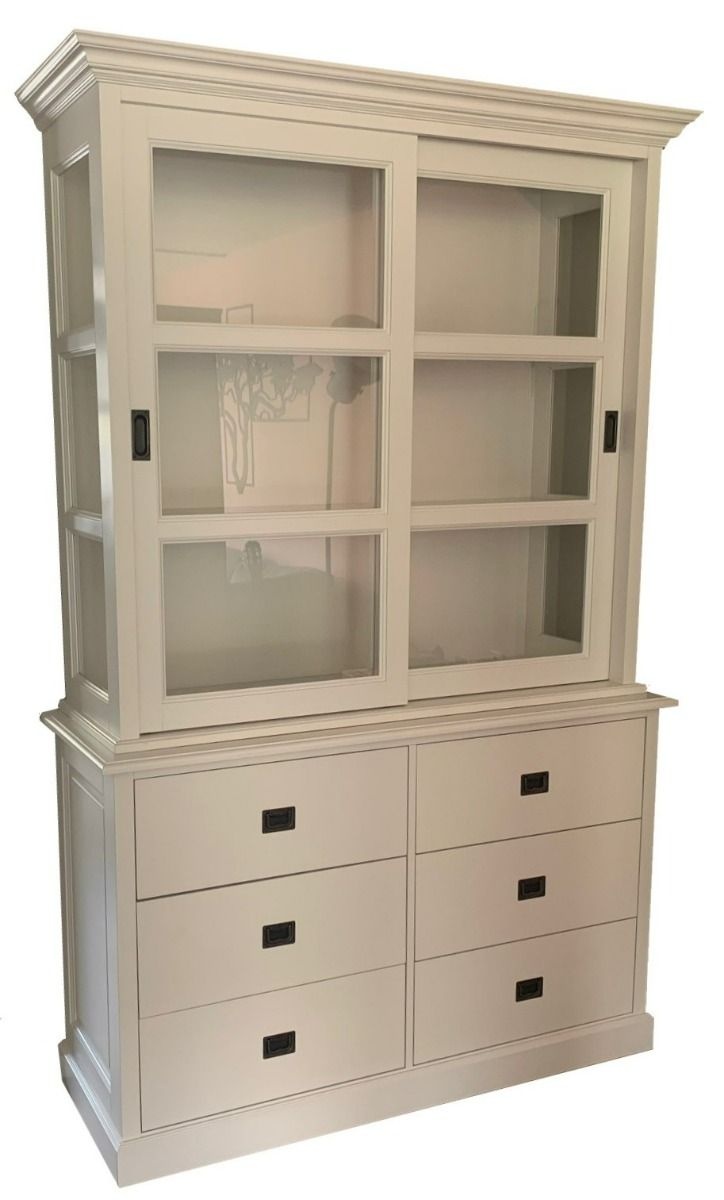 Buffetkast wit Mierlo 140cm soft close - Kasten van de Koning