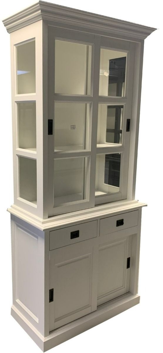 Buffetkast wit Putten 100cm soft close - Kasten van de Koning