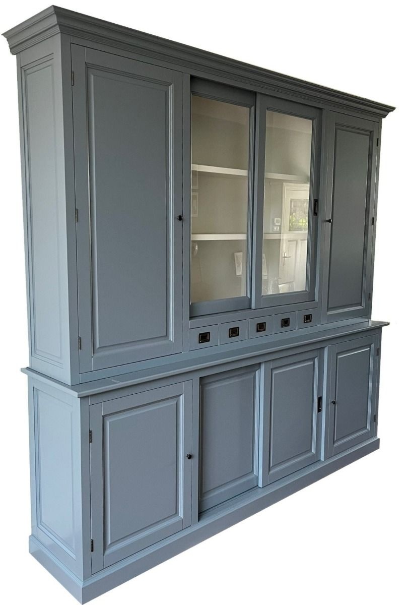 Buffetkast pelsgrijs Gieten 240 x 230cm - Kasten van de Koning