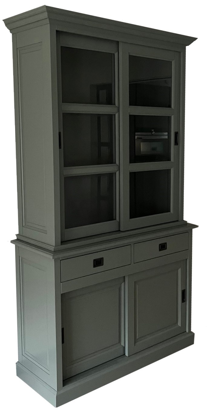 Buffetkast Engels groen Geleen 120cm - Kasten van de Koning