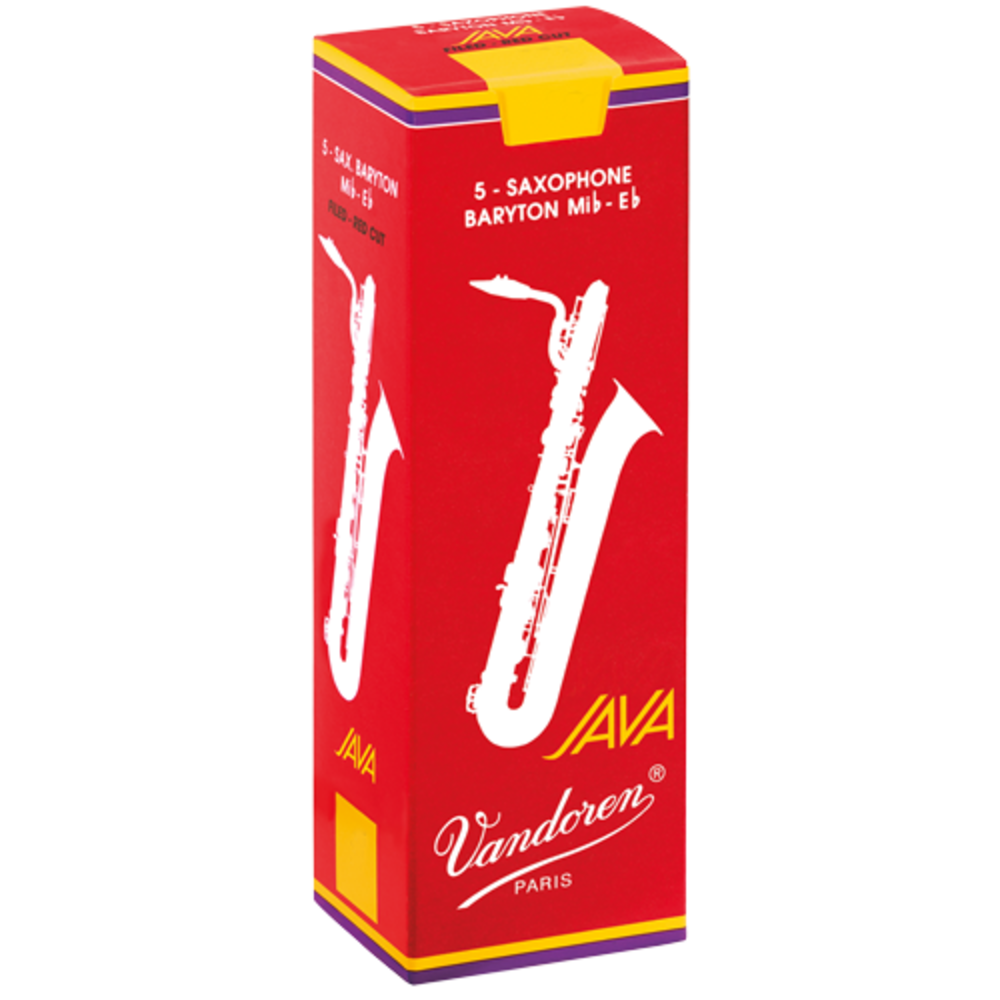 Vandoren JAVA Red rieten baritonsaxofoon - Rieten.nl