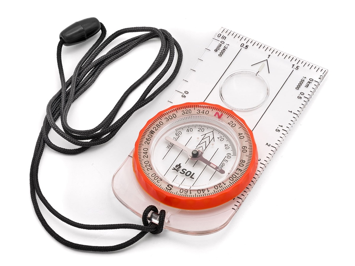 SOL Deluxe Map Compass - Urban Survival
