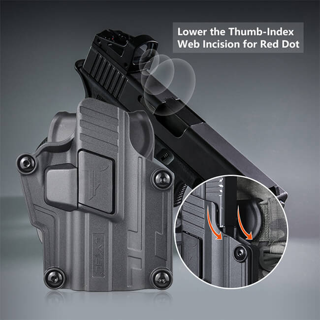 Cytac Mega-Fit Holster Gen 2 – Universeel Holster | Urban Survival ...