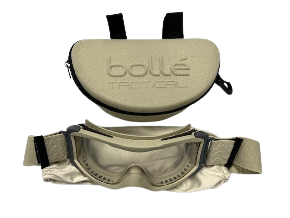 Bollé X1000 Clear Tactical goggle Tan | Urban Survival - Urban Survival