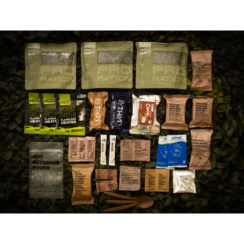 Pro-Ration Ultimate Tactical Ration Full Day Menu | Urban Survival ...