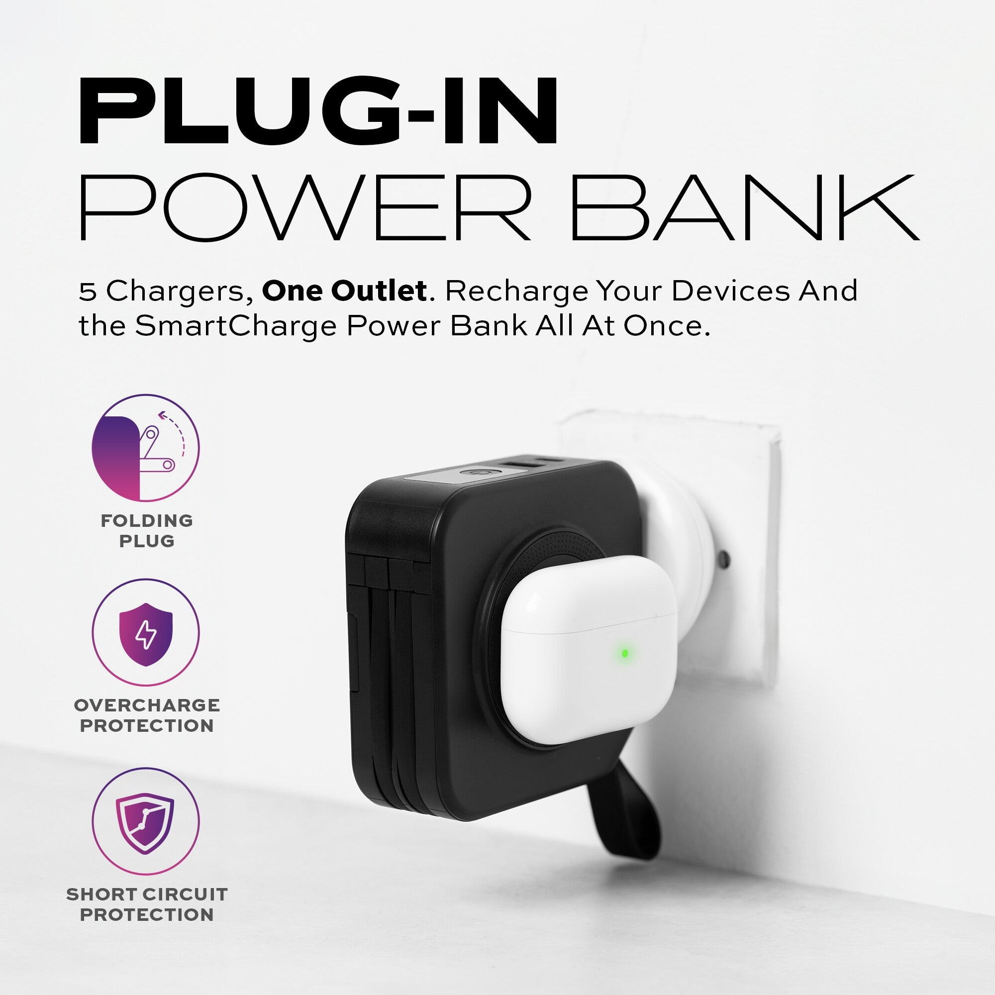 SmartCharge 10,000 mAh PowerBank – Compact, Global, Powerful - Urban Survival