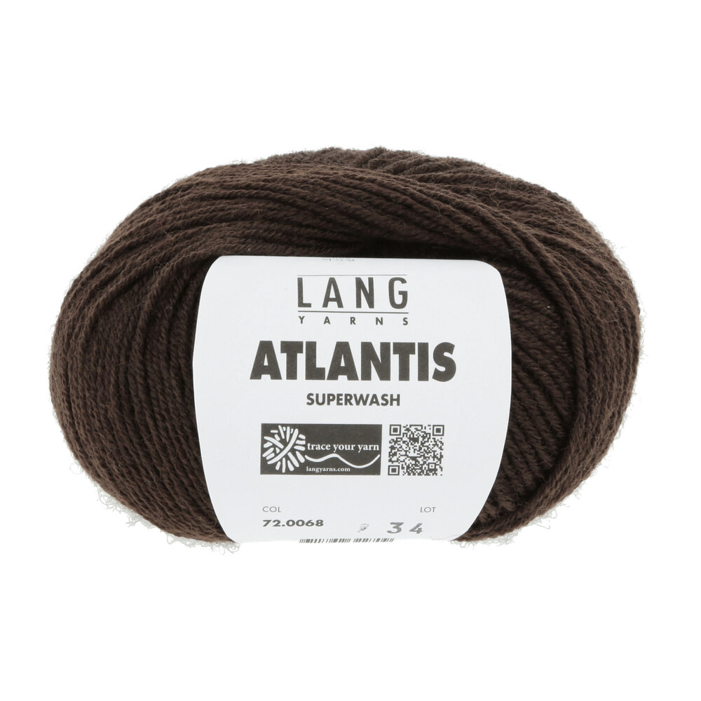 Lang Yarns Atlantis | 0068 bruin - De Garenkast by Jolanda
