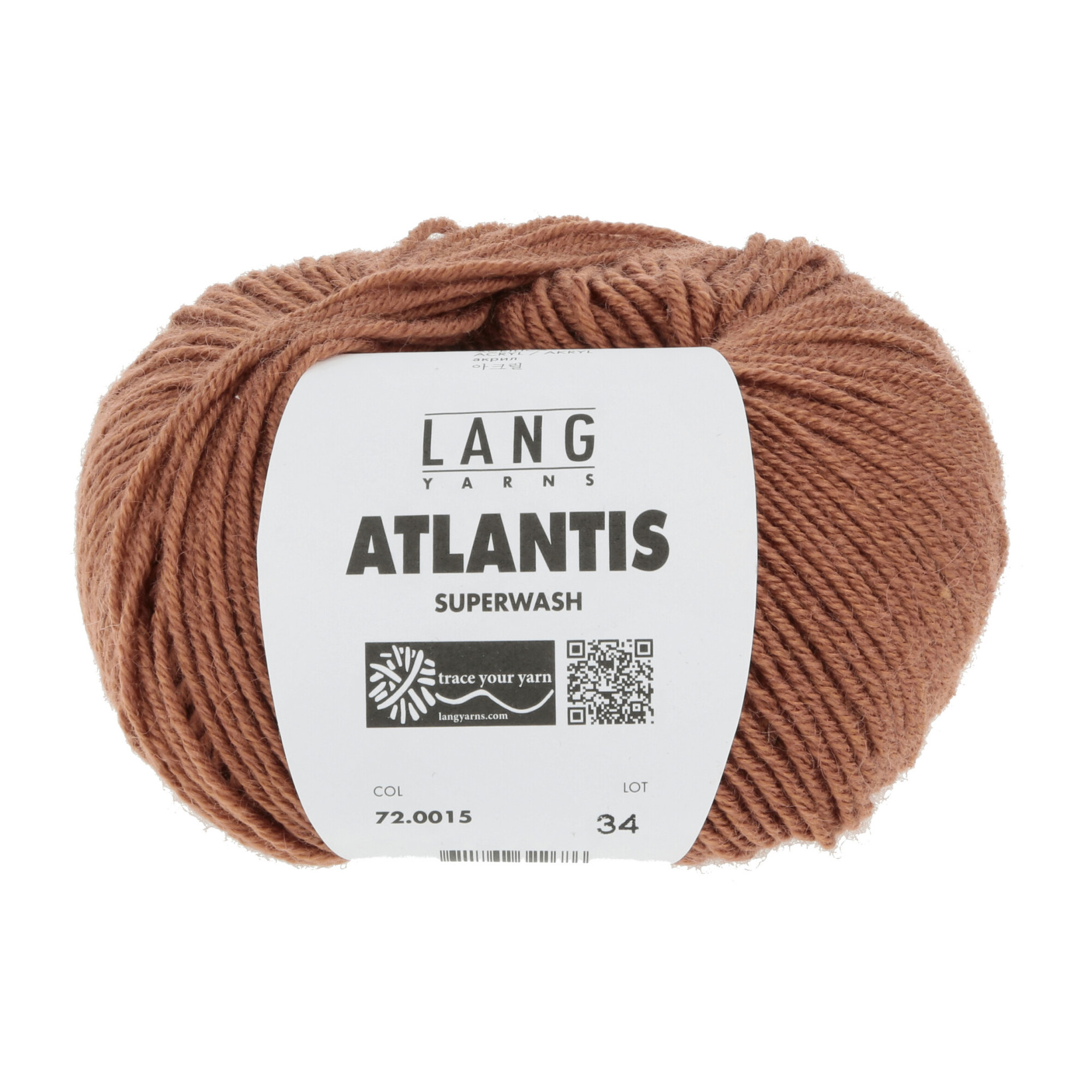 Lang Yarns Atlantis | 0015 nougat - De Garenkast by Jolanda