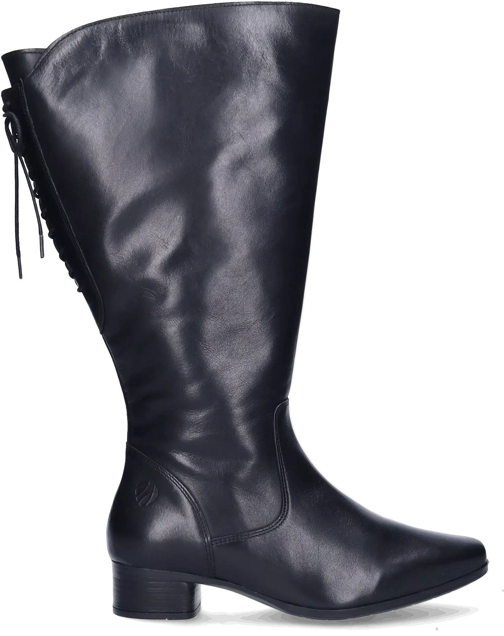 Cardiff - Black - Wide shaft boots - JJ Footwear