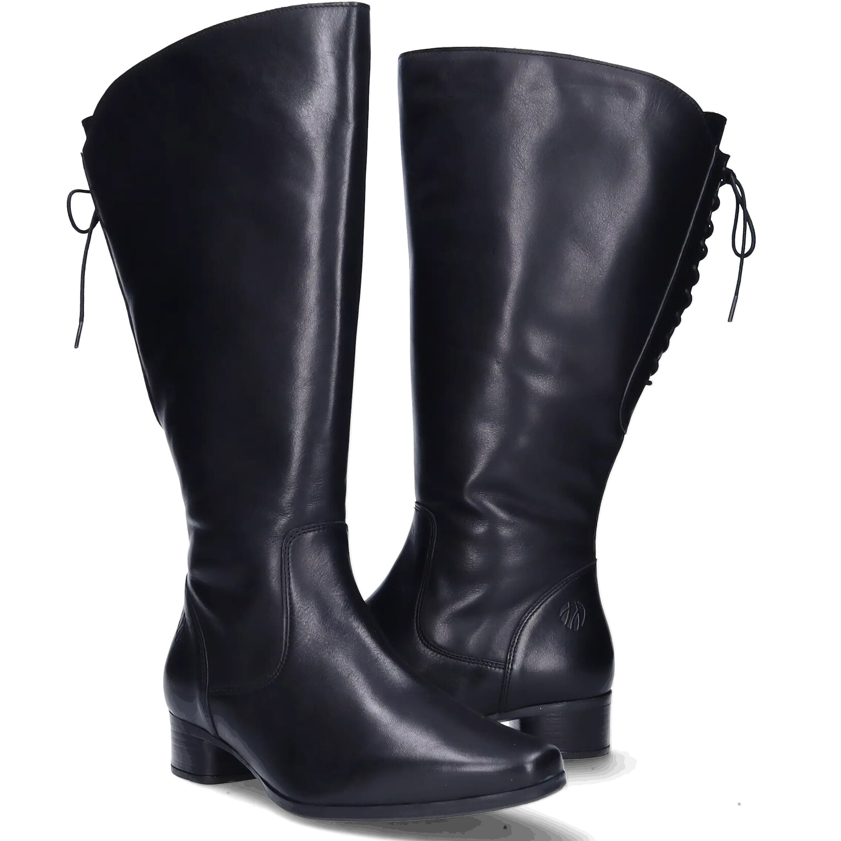 Cardiff - Black - Wide shaft boots | JJ Footwear - JJ Footwear