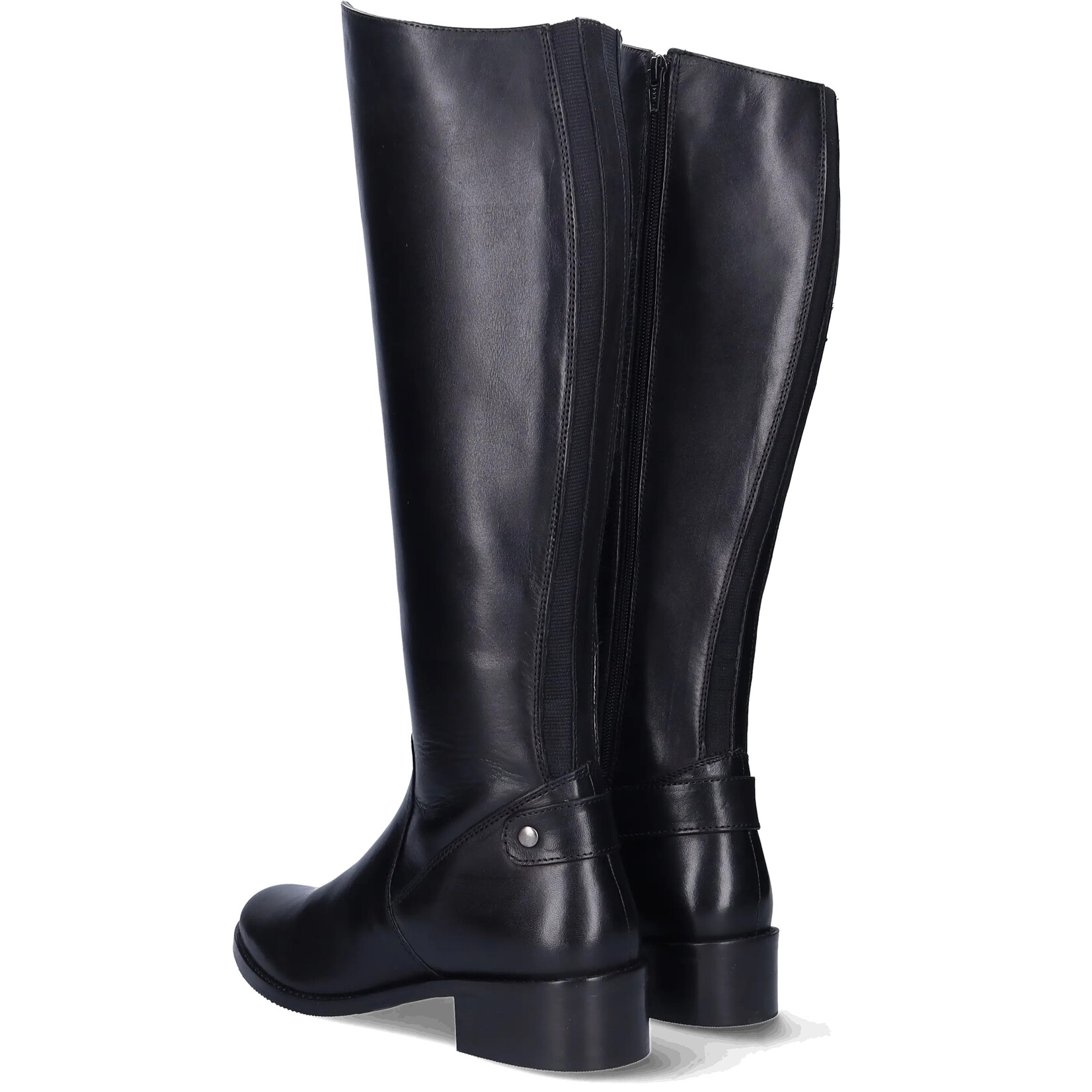 Schwarze Stiefel Damen Breiter Schaft