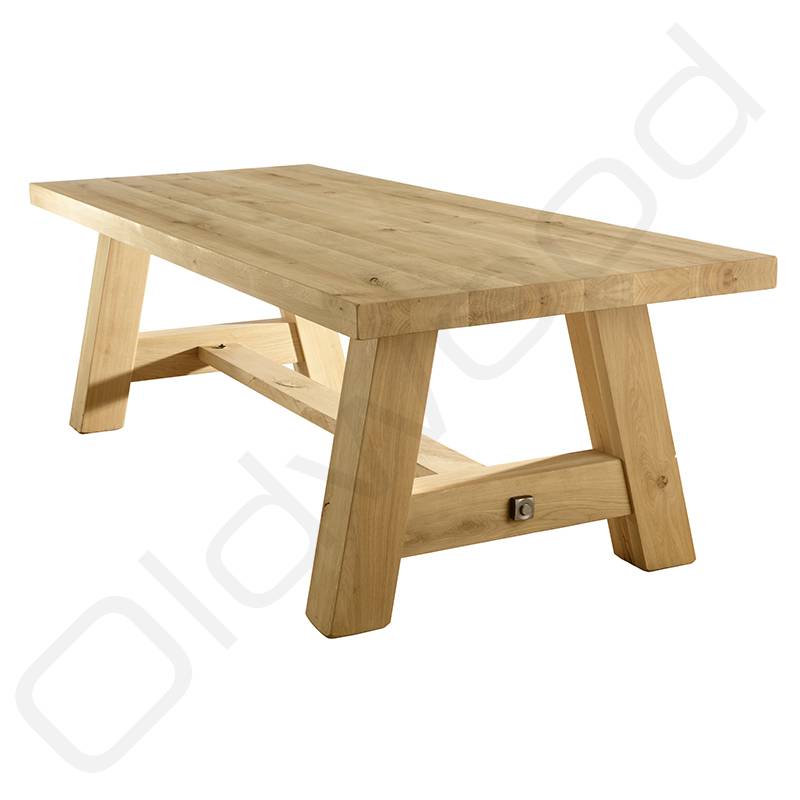 Robust Tables - Milan wooden dining table - Solid oak - Oldwood - the ...