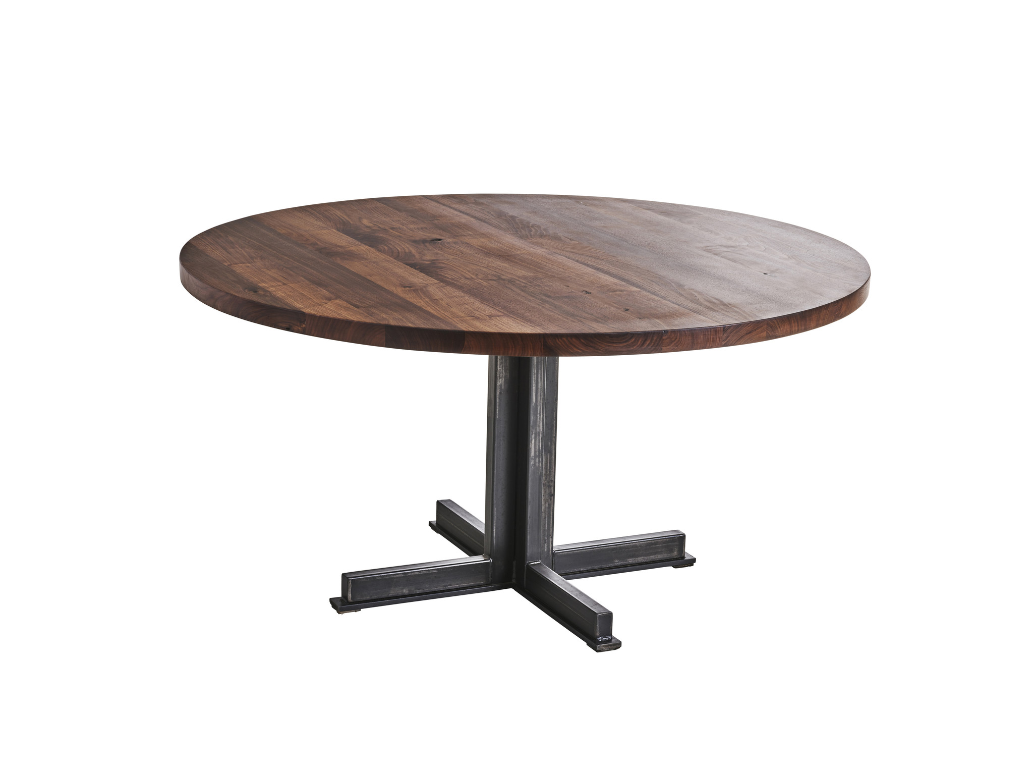 Custom round table - Walnut - Oldwood The home furnishings store ...