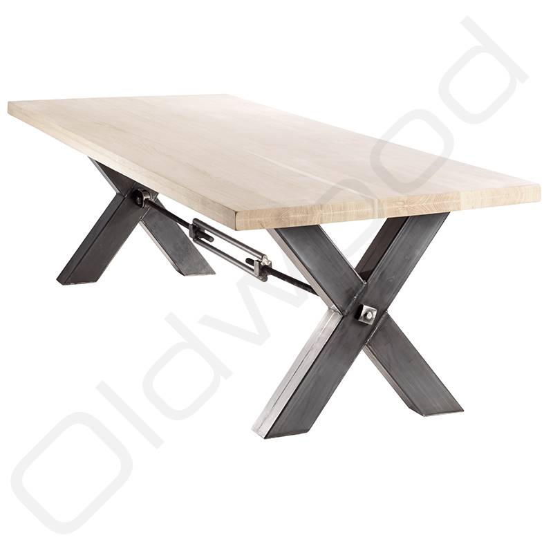 Robust tables - Kansas Industrial dining table - Oldwood - the ...