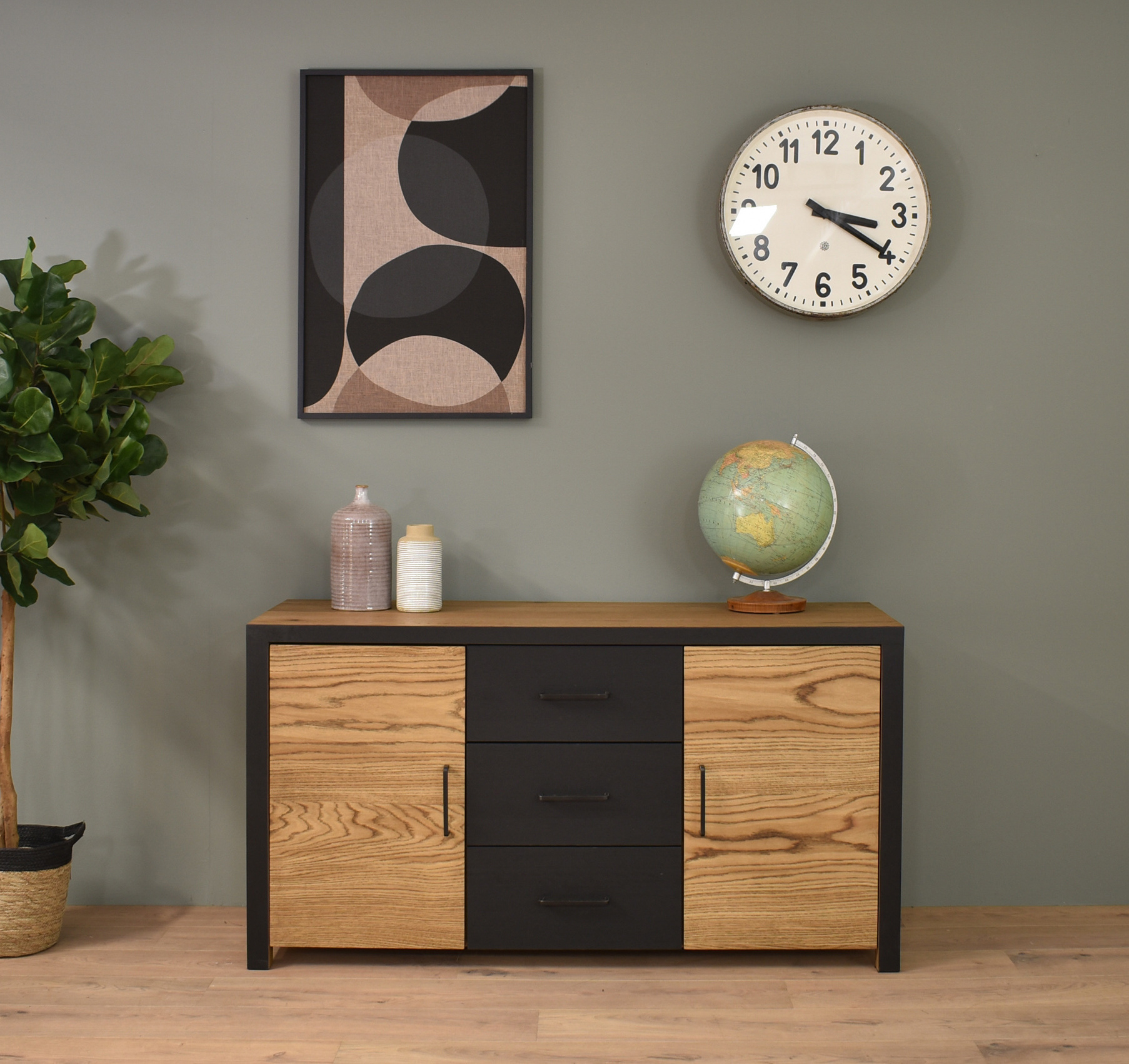 Sideboard oak - custom made to your liking - Oldwood - the furniture store
